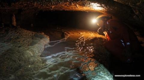 Adventure Cave Exploration is darkness, Silent, Wet adventure | Volcano ...